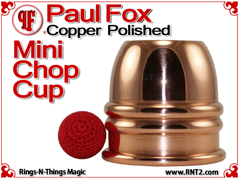 Paul Fox Mini Chop Cup | Copper | Polished Finish
